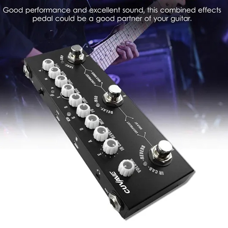 [Mall] EFEK GITAR LISTRIK DIGITAL M-VAVE CUVAVE CUBE BABY MULTI EFFECTS ...