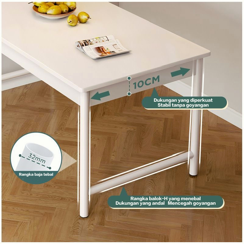DAMAINDAH MEJA MAKAN SET 4 KURSI / MEJA MAKAN MINIMALIS / MEJA KERJA / MEJA KOMPUTER / MEJA ...