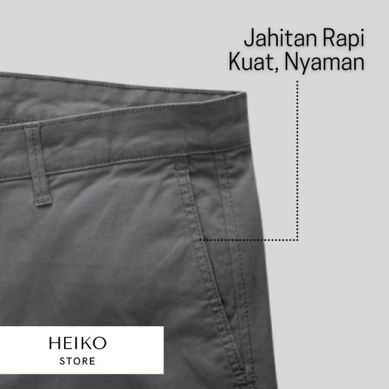 PROMO !!! CELANA Pria SLIMFIT Panjang chino KERJA HARIAN HITAM MOCCA ABU GREY KREAM CREAM Sz 27 - 38