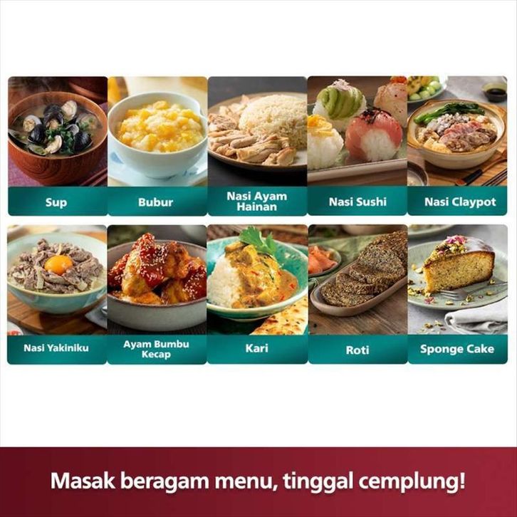 Magic Com Philips Hd 4515 Magicom Rice Cooker Penanak Nasi Mejikom ...