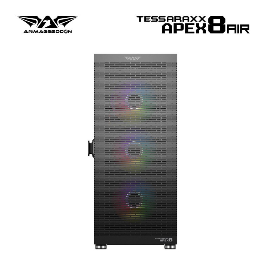 ARMAGGEDDON TESSARAXX APEX 8 AIR E-ATX CASING PC GAMING FULL ATX RGB