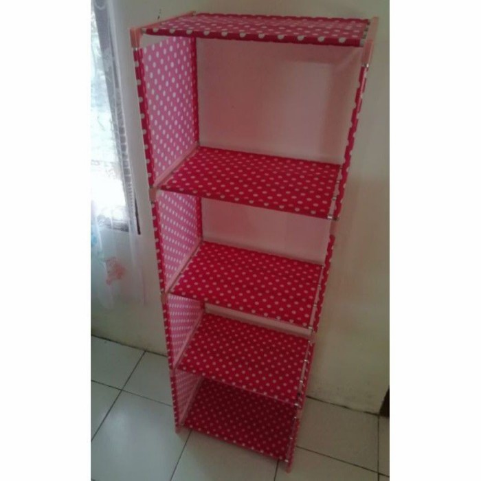 RAK HELMET SERBAGUNA PRAKTIS CANTIK - BIRU