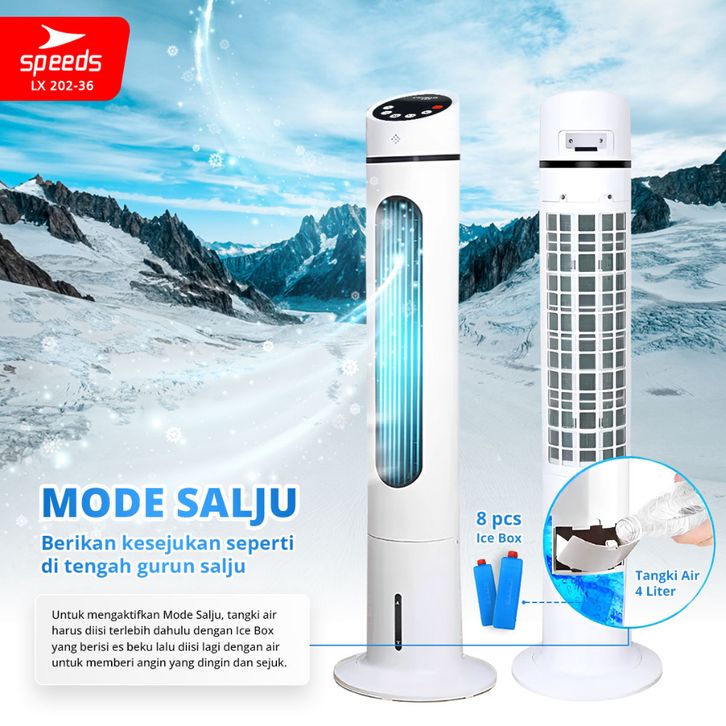 [ ALL VARIANT ] Air Cooler Gree Tower Fan Kipas Angin Portable Berdiri ...
