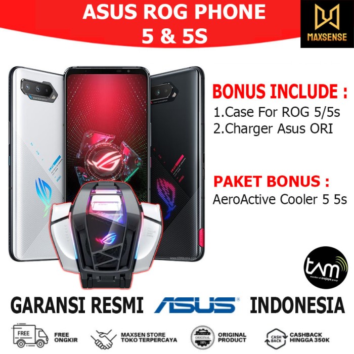 ASUS ROG PHONE 5 5S PRO 8/128GB 12/256GB 18/512GB GARANSI RESMI TAM - 8 ...