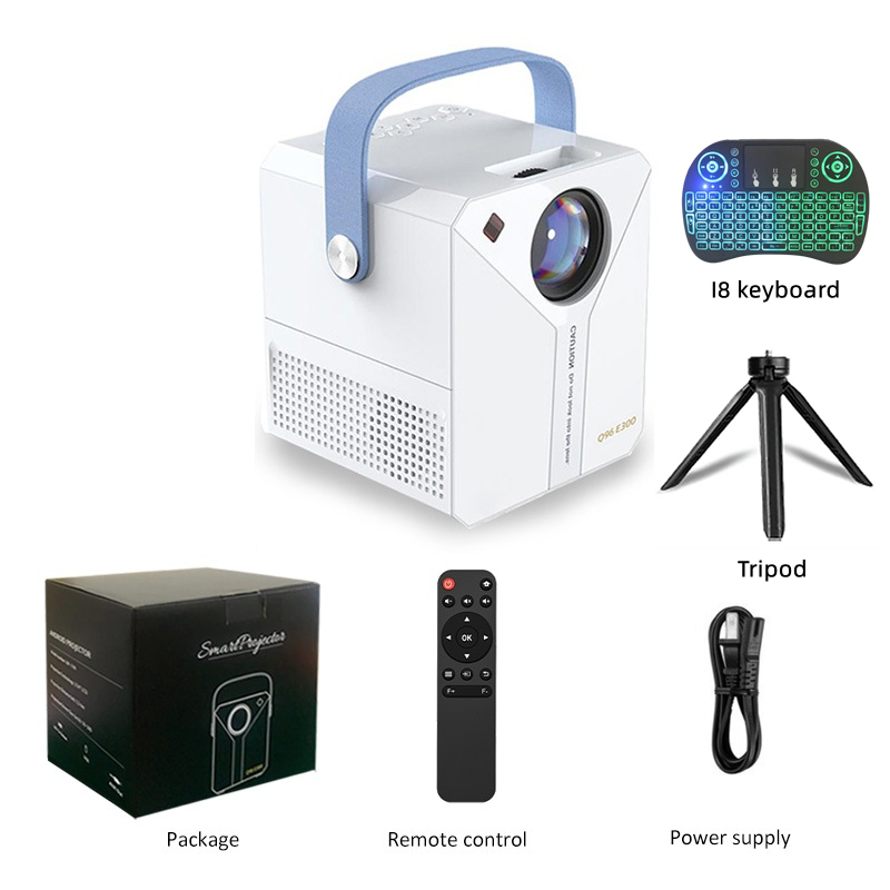infocus projector kekinian Android TV 1080P Smart Projector 6000 lumens ...