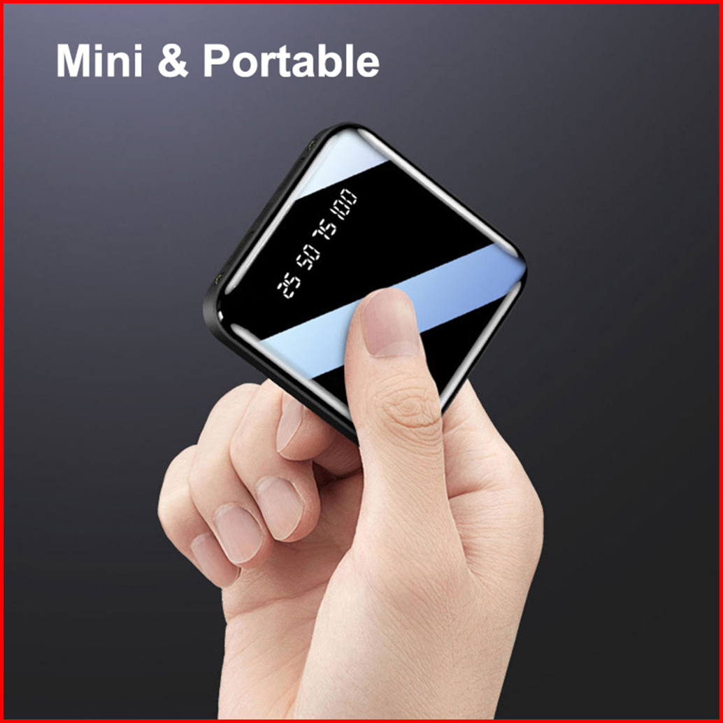 Puning Powerbank 20000mah Mini Digital Display Fast Charging