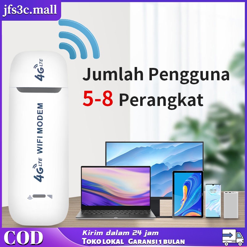 JFS 4G LTE MODEM SPEED 150MBPS TRAVEL HOME USE USB INTERFACE SUPPORT 8 ...