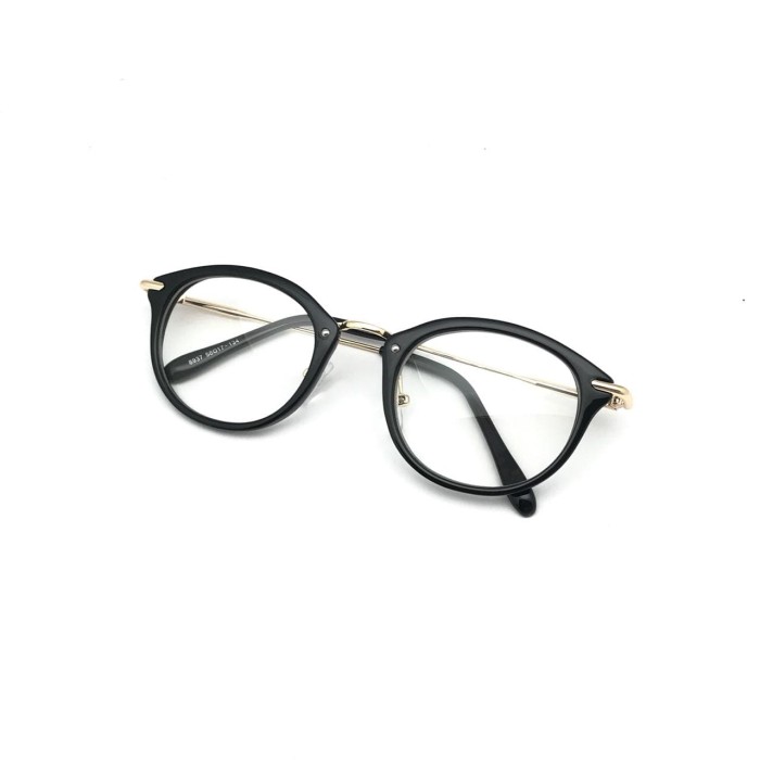 Frame Kacamata Minus Kekinian CLASY HARLOW + Lensa Antiraidasi