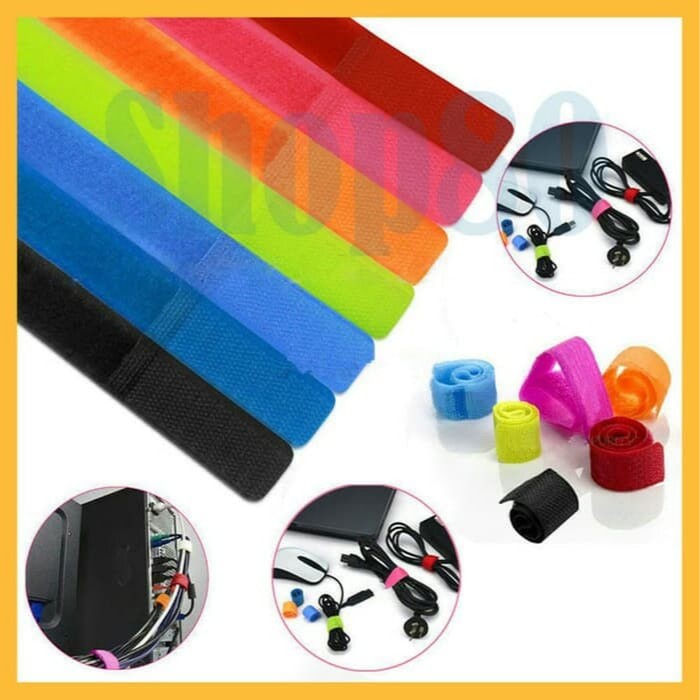 PEREKAT KABEL ATAU VELCRO STRAP BINDER CABLE–PENGIKAT / KLIP / PENJEPIT ...