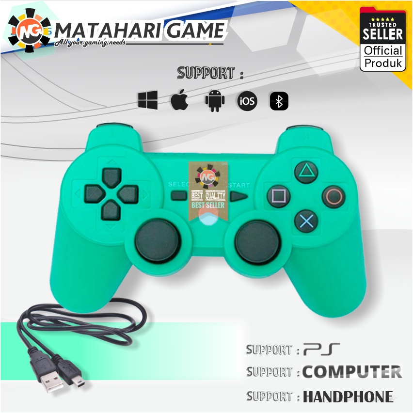 PROMO STIK PS3 / STICK PS3 PLAYSTATION 3 OP FREEGUN EDITION WIRELESS GETAR