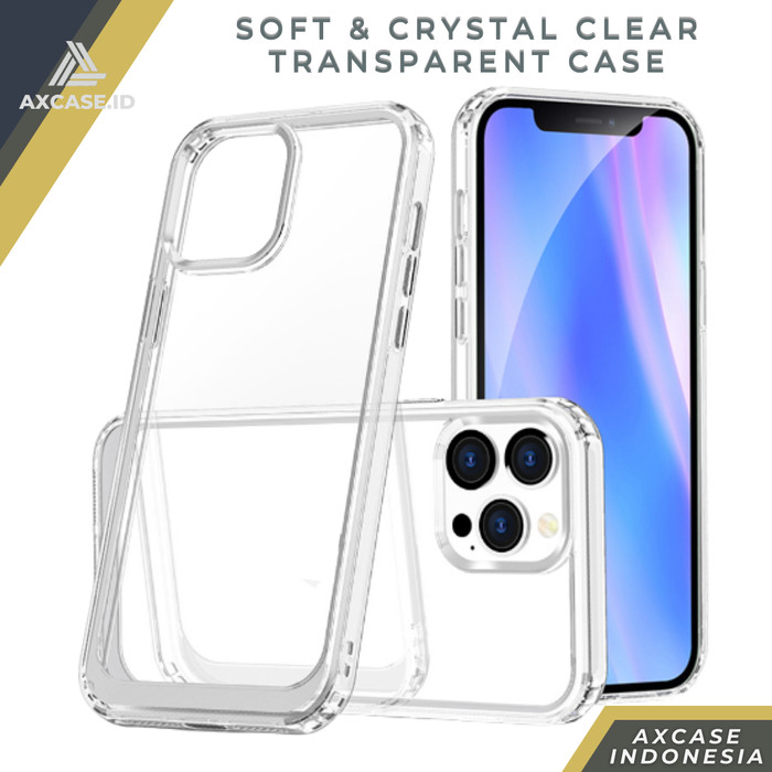 SQUARE EDGE ANTI CRACK CASE IPHONE X XR XS 11 PRO MAX 6 7 8 PLUS CLEAR ...