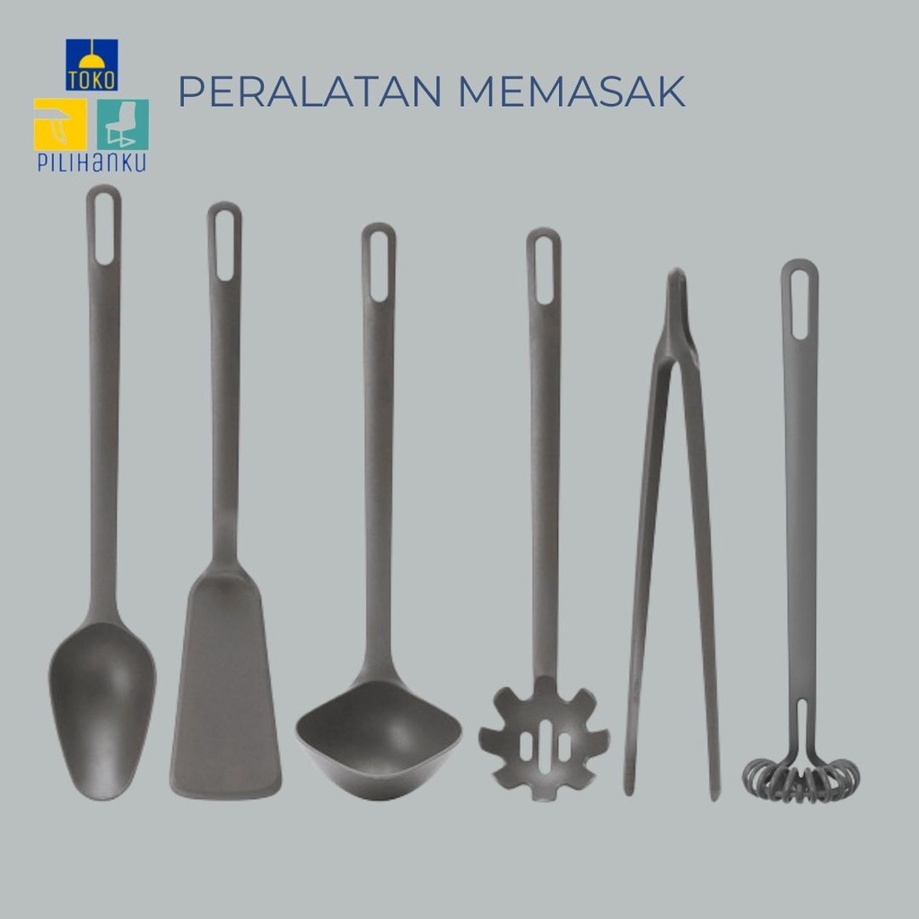 FLLANDAD SET ALAT MASAK DAPUR SATUAN SUDIP SENDOK PASTA PENGOCOK TELUR ...