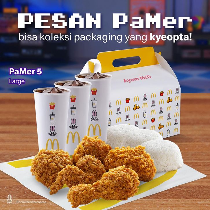 McDonald's McD ASLI PENGIRIMAN SETIAP HARI KE SELURUH INDONESIA