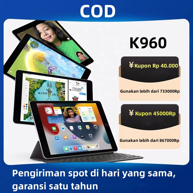 TABLET PC GALAXY K960 BARU 12GB + 512GB ANDROID 11.6 INCI LAYAR FULL ...