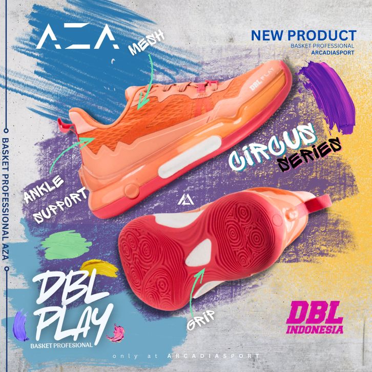 DBL AZA PLAY 3.0 SEPATU BASKETBALL UNISEX ARCADIA SPORT