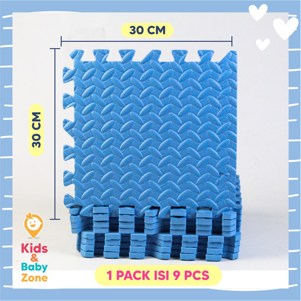 KBZ KARPET PUZZLE ALAS LANTAI POLOS 30 X 30CM X 1,2CM