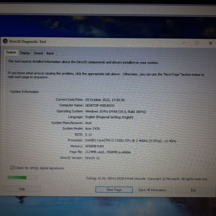 Laptop Acer One 14 Z476-Cor i3-7130U Gen 7 Ram 4GB/HDD 500GB WINDOWS 10 ...