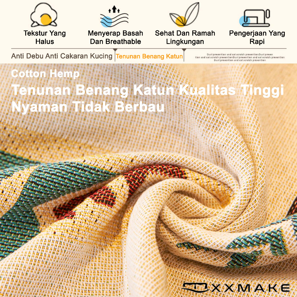 XXMake Penutup Sofa Jacquard Selimut Sofa Sofa Cover Selimut Dua Sisi Size 130 * 180cm 180 ...