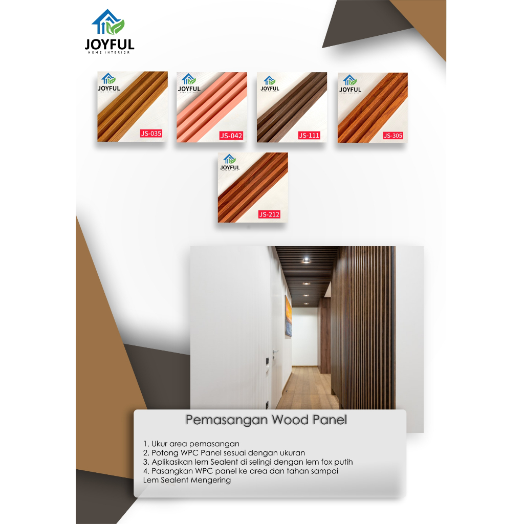 JOYFUL HOME INTERIOR - LIST SUDUT / SIKU LANTAI PARKIT / LIST PENUTUP ...