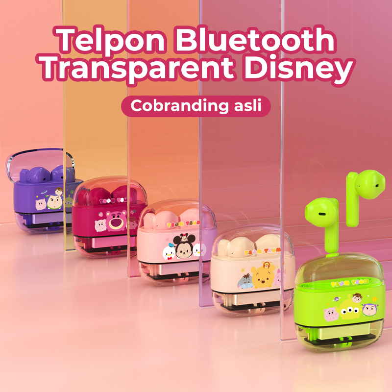 HEADSET ORI DISNEY A11 NIRKABEL BLUETOOTH 5.3 TWS HEADPHONE SUPER BASS