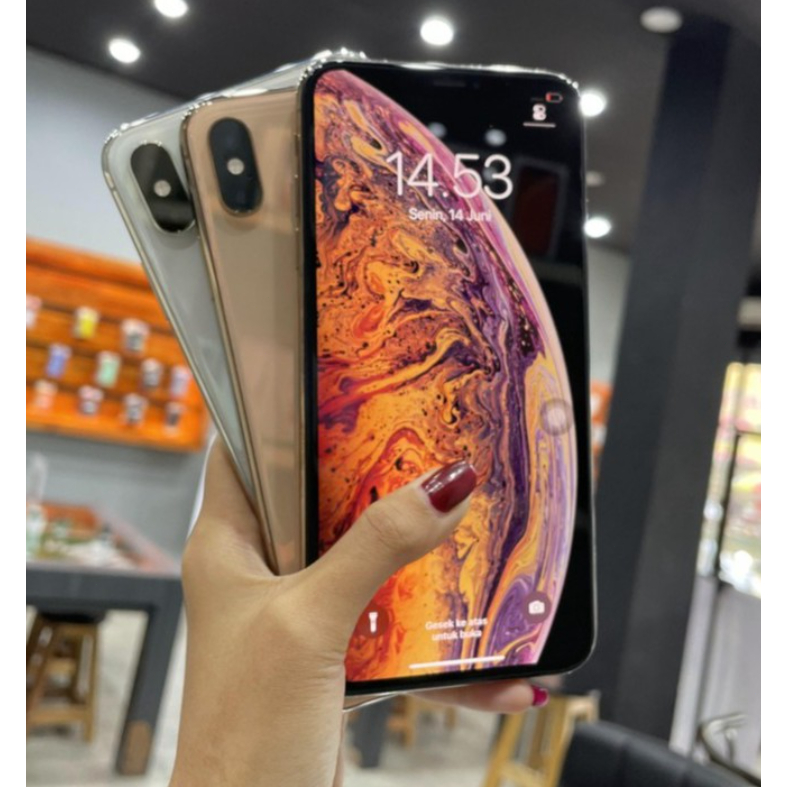 APPLE IPHONE XS MAX 64GB/256GB/512GB SECOND FULLSET ORIGINAL 100 PERSEN ...