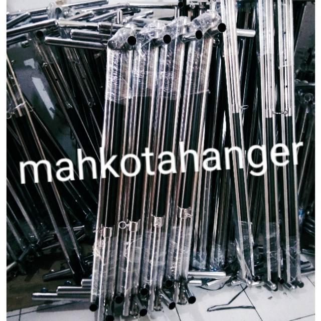 GAWANG HANGER GANTUNGAN BAJU MODEL PALANG KOTAK DAN PALANG BULAT ...