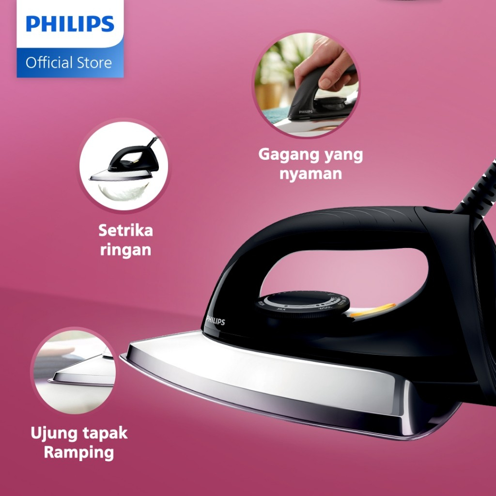 SETRIKA PHILIPS ORIGINAL HD 1173 GC160 GC122 DST510 HD 1172 DIVA ...
