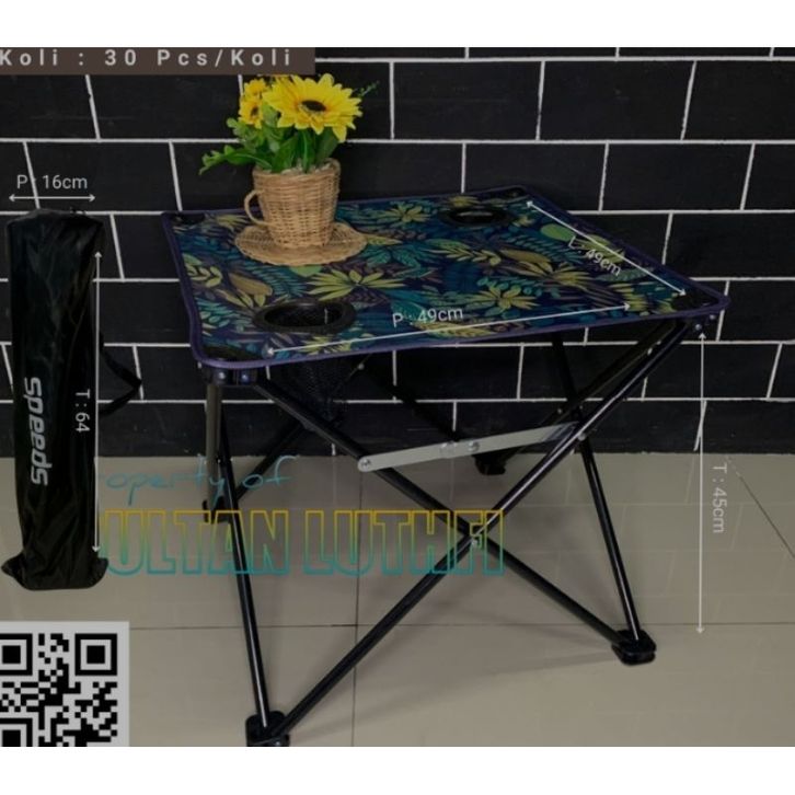 meja outdoor meja lipat meja speed Produk Berkualitas dan Original
