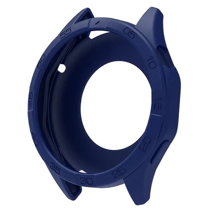 SILICONE CASE HUAWEI WATCH GT 4 46MM - SOFT GT4 CASING COVER BUMPER - BLACK