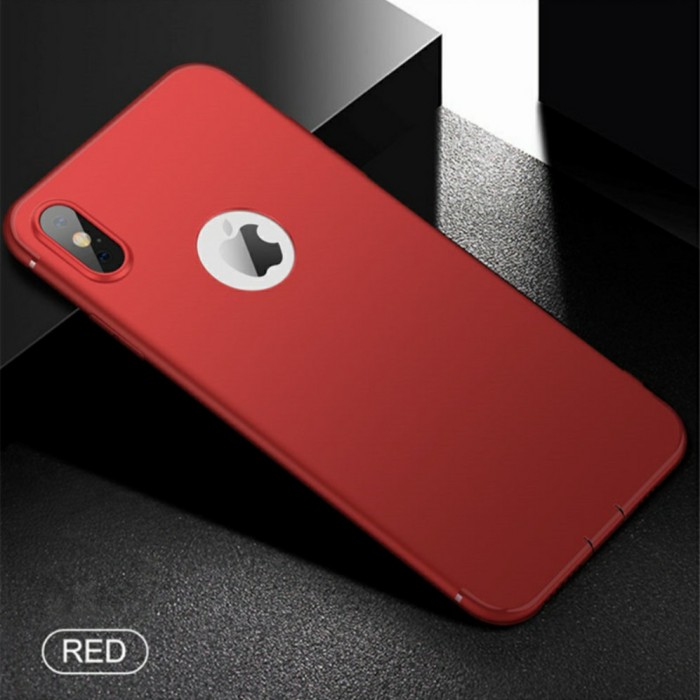 SLIM SILICONE CASE IPHONE X XR XS CASING SOFTCASE IPHONE XS MAX BLACK ...